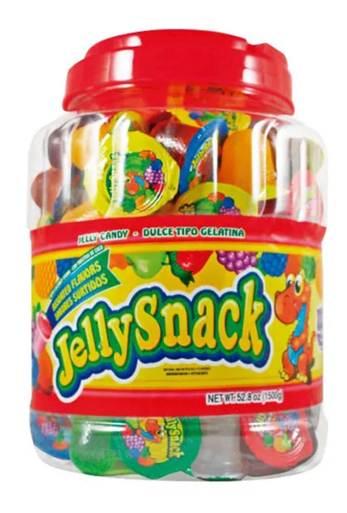 Jelly Snack Jar Asst 100ct Tiktok Jelly Candy 4018615 — Jaysdirectwholesale