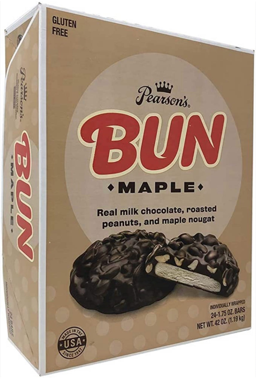 PEARSON'S BUN CLUSTER BAR - 24CT INDIVIDUALLY WRAPPED — Jaysdirectwholesale